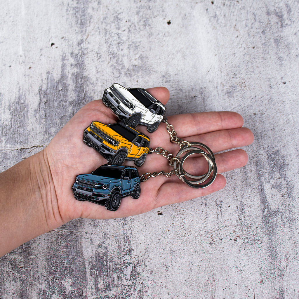 Bronco Sport Keychain – Four Wheel Beast