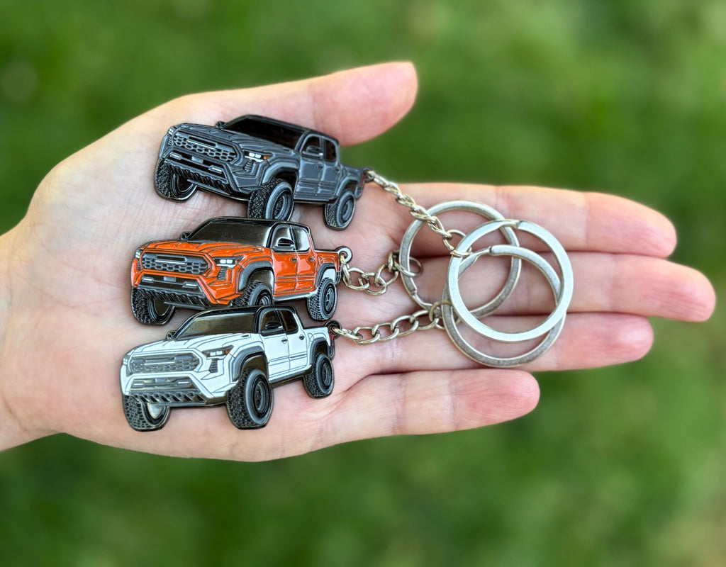 Tacoma 2024 Keychain – Four Wheel Beast