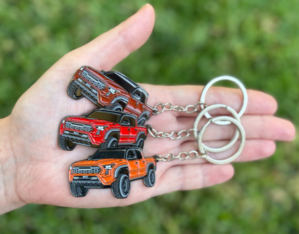Tacoma 2024 Keychain – Four Wheel Beast