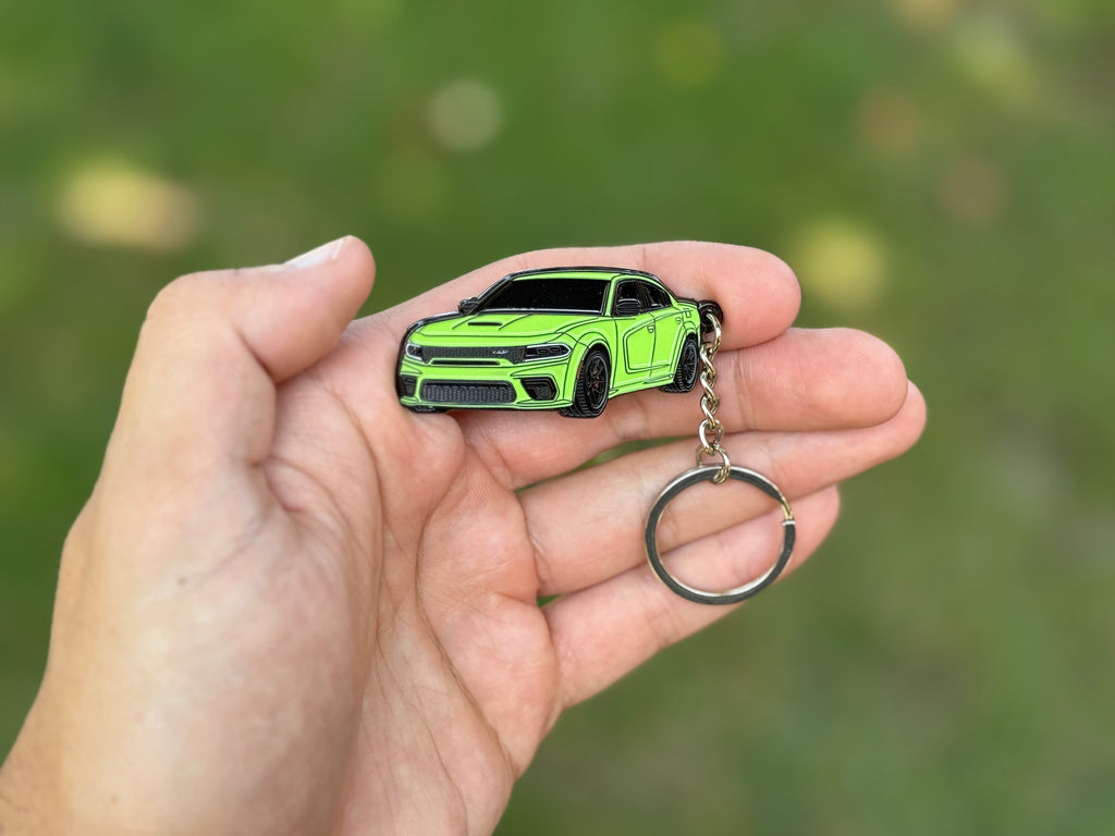 DODGE Charger Keychain – Four Wheel Beast