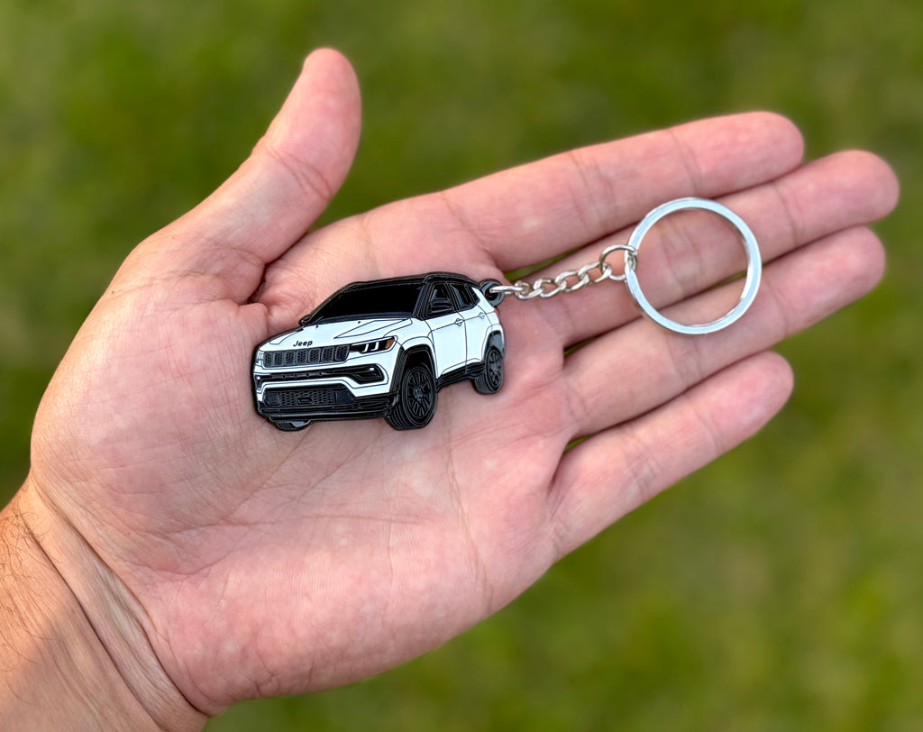 JEEP Compass Keychain – Four Wheel Beast