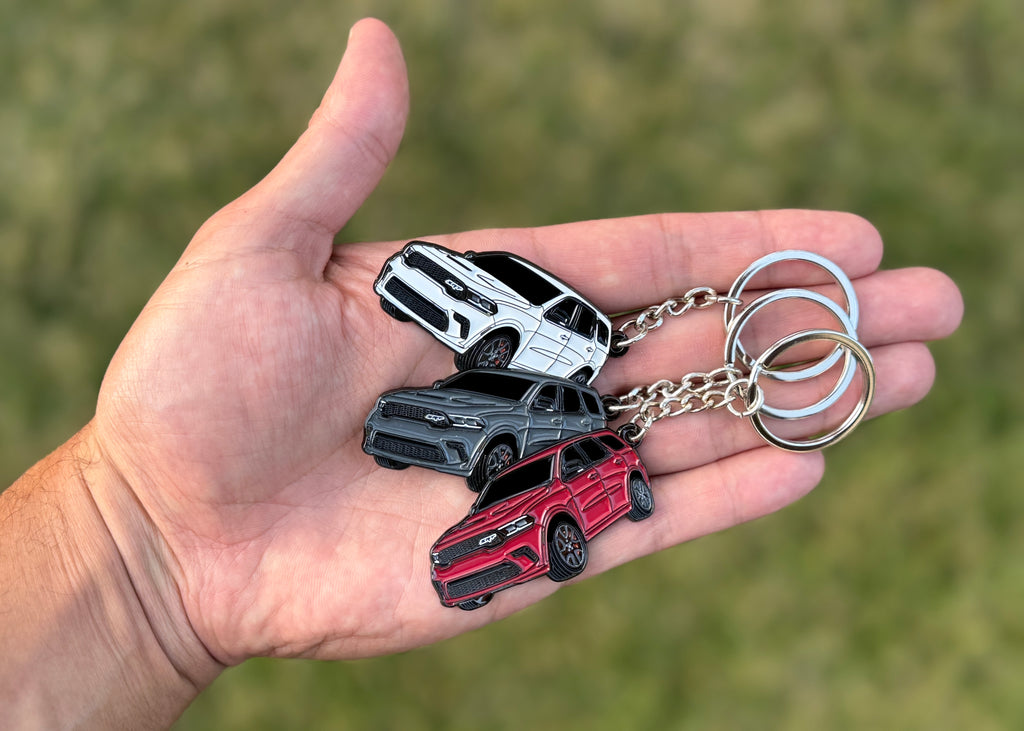 Dodge Durango Keychain – Four Wheel Beast